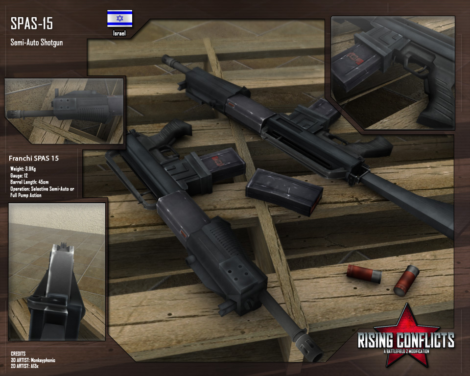 Rising Conflicts: Automatische Flinten - BF-Games.net