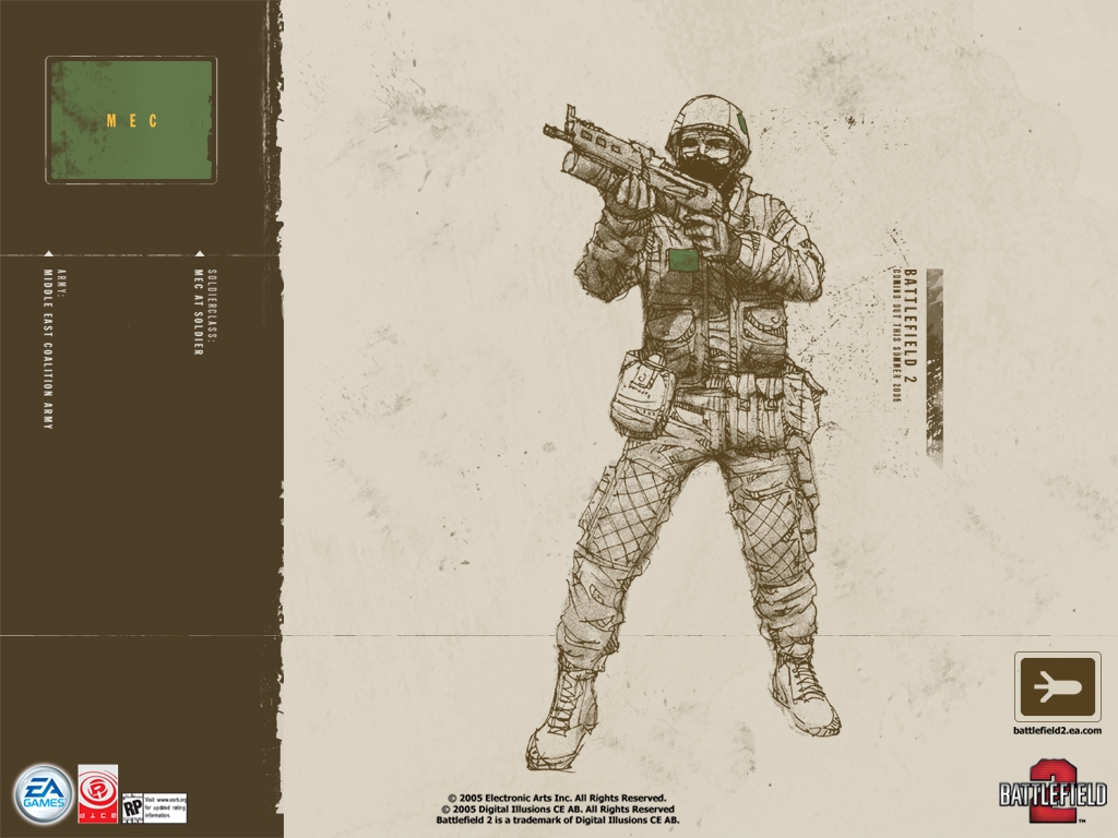 Battlefield 2 - Mec Soldier - BF-Games.net