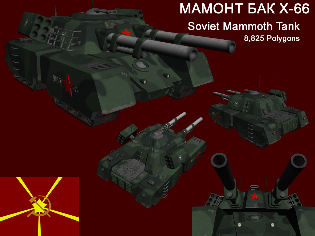 Red Alert: Soviet Mammoth Tank - BF-Games.net