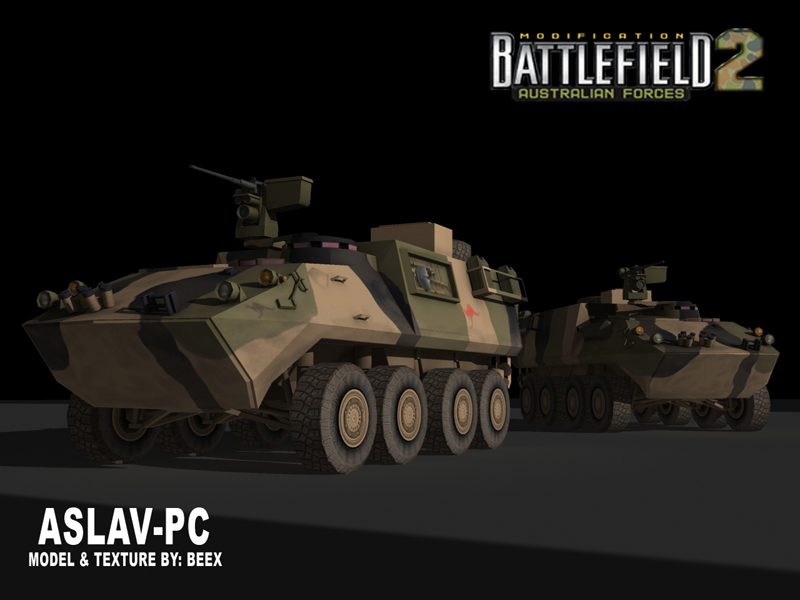 Australian Forces: ASLAV-PC mit Skin - BF-Games.net