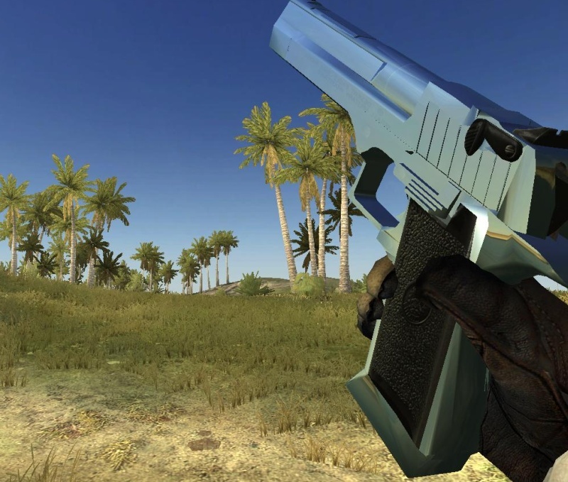 SatNav's Single Desert Eagle Chrome - BF-Games.net